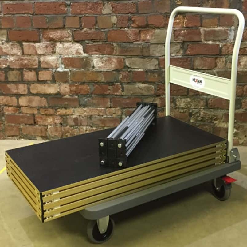 NexGen Pro - Trolley Products - Foldable Staging Storage